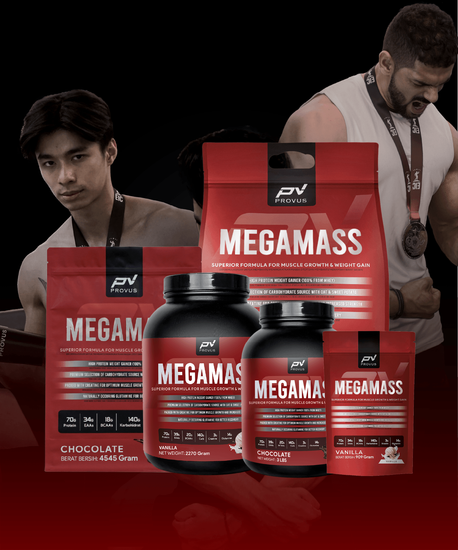 Product Megamass - Provus